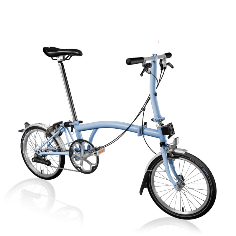 Brompton C Line Urban Low bar - Cloud Blue