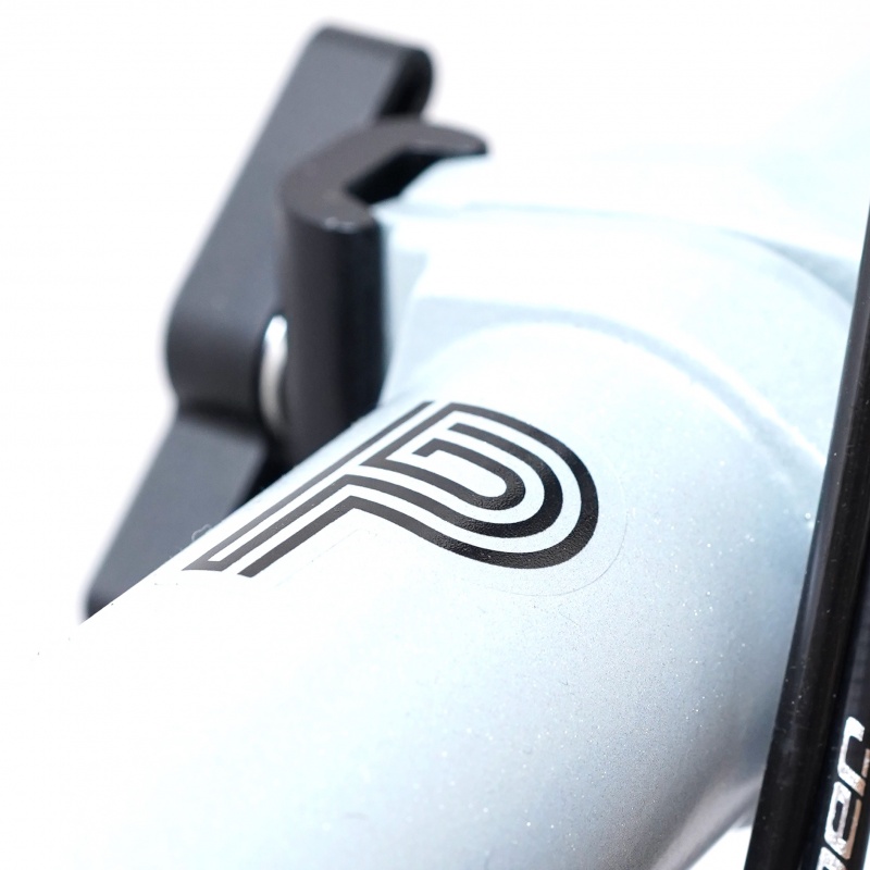 Brompton P Line Low - Ti - Lunar White