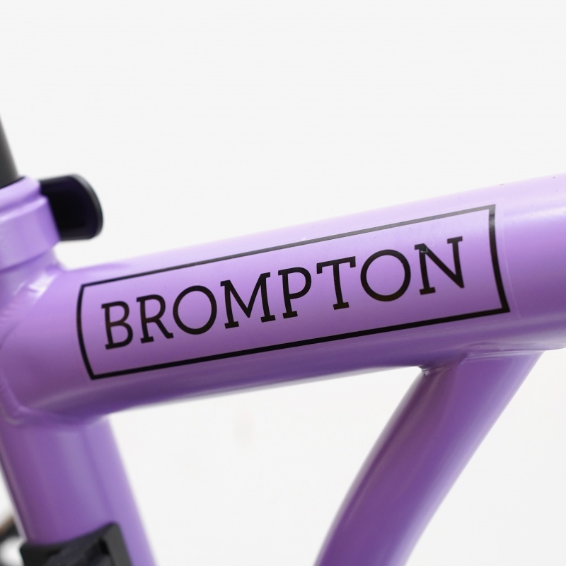 Brompton bike | C Line Explore Mid Bar - Pop Lilac