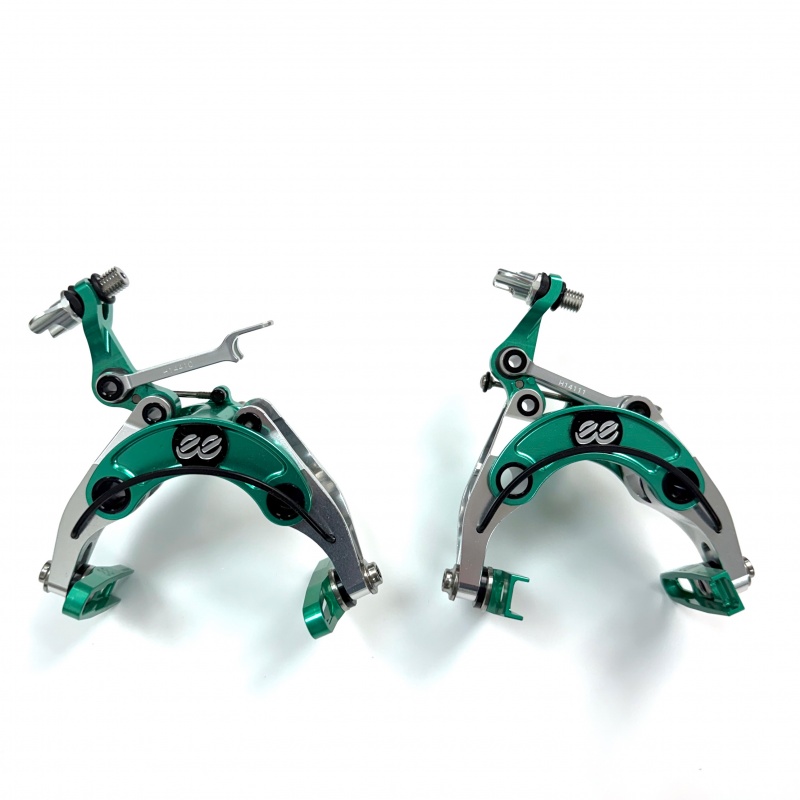Cane Creek EE Brakes - Regular Mount set - Green - Front and Rear